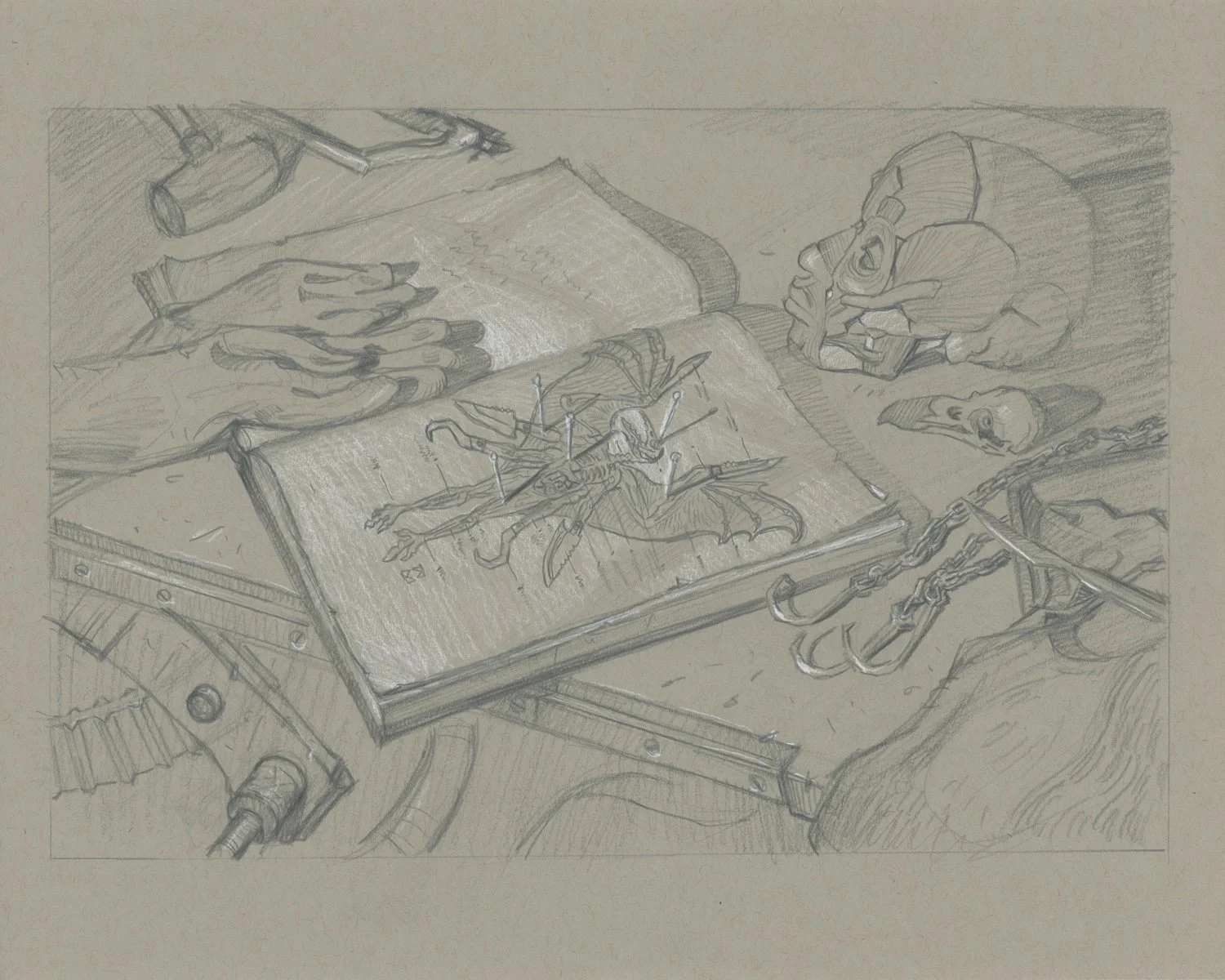 Vivisection — Aaron Miller Illustration