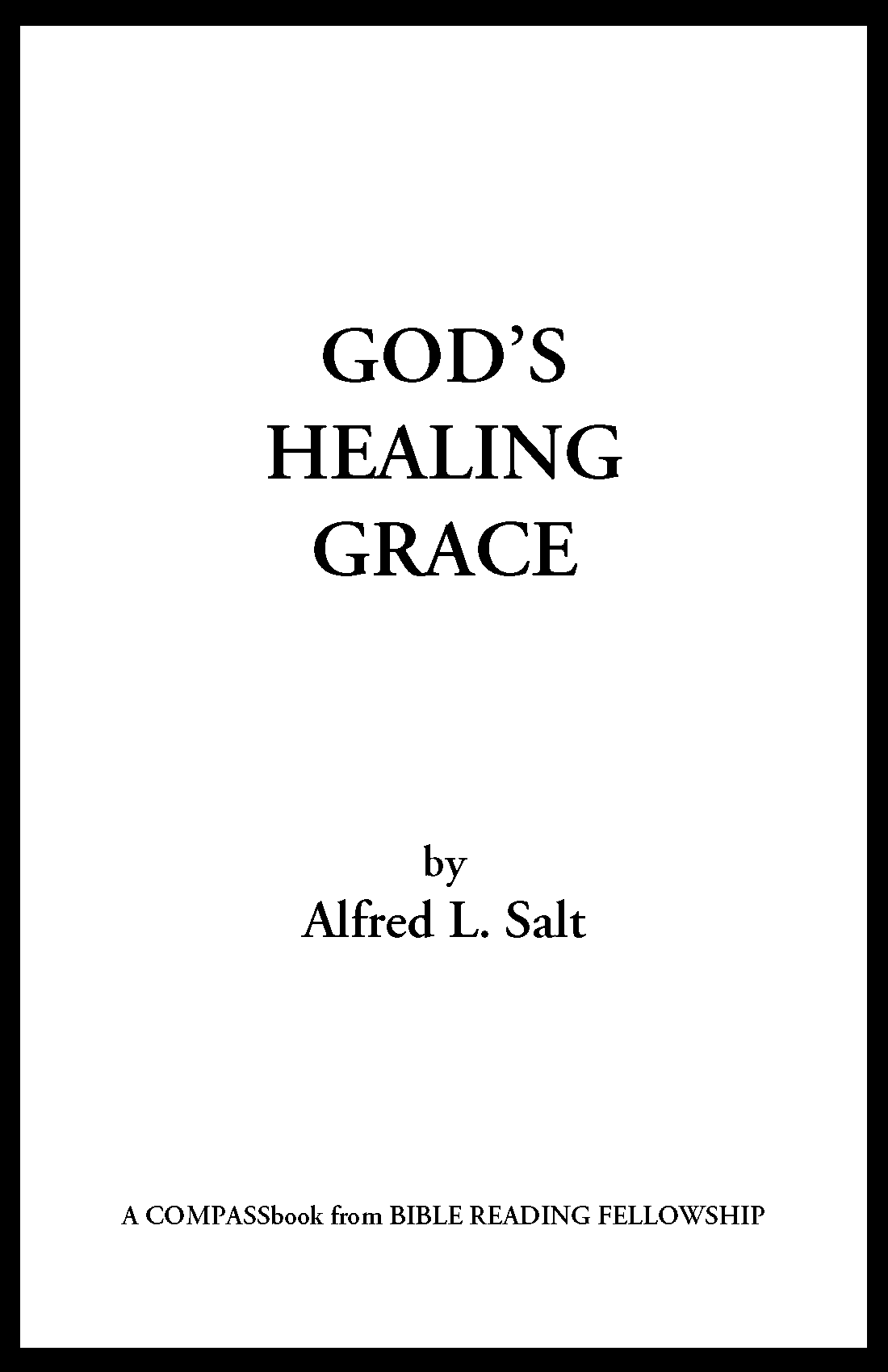 Books — Bible Reading Fellowship