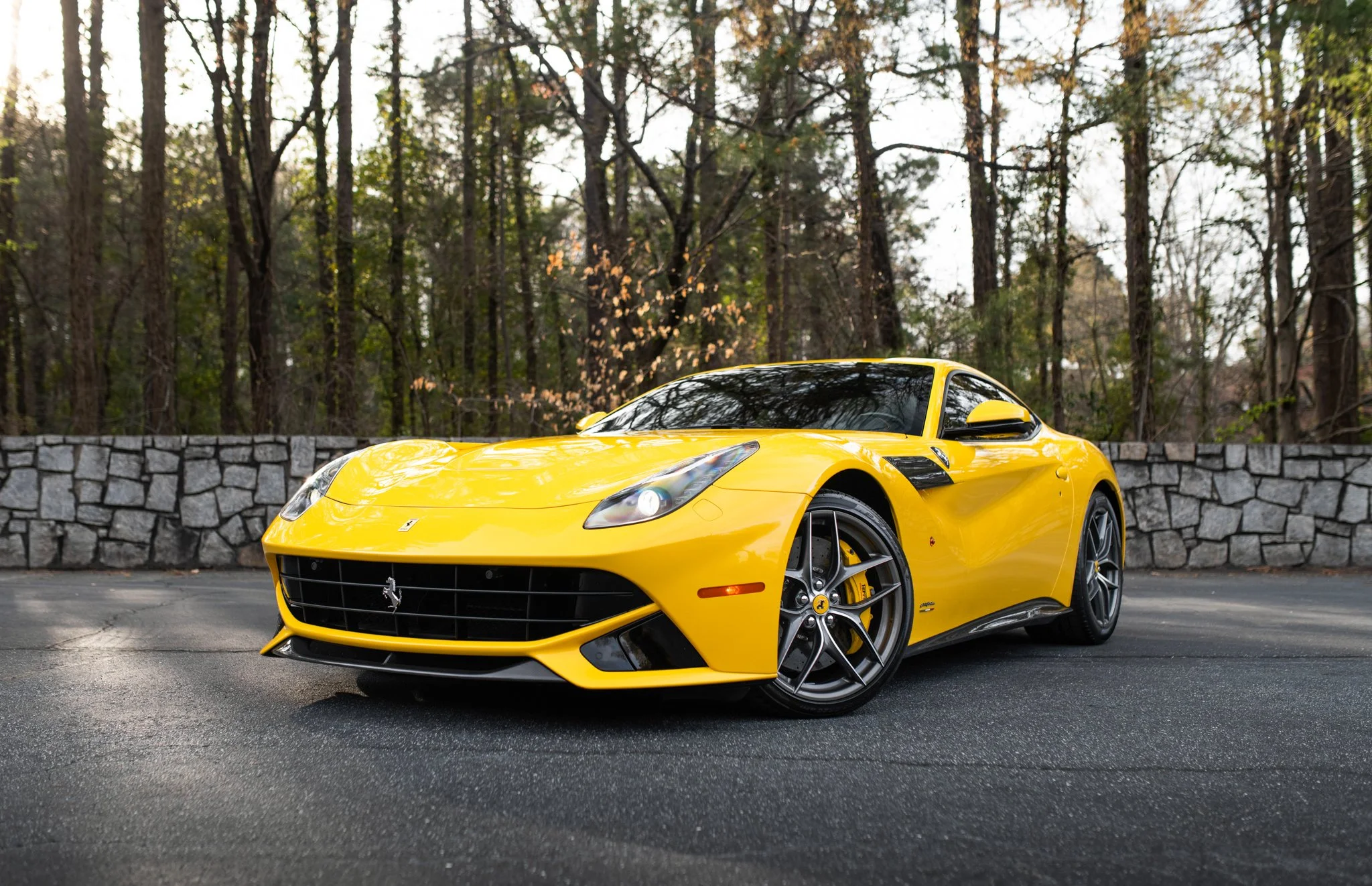 Ferrari F12 Yellow