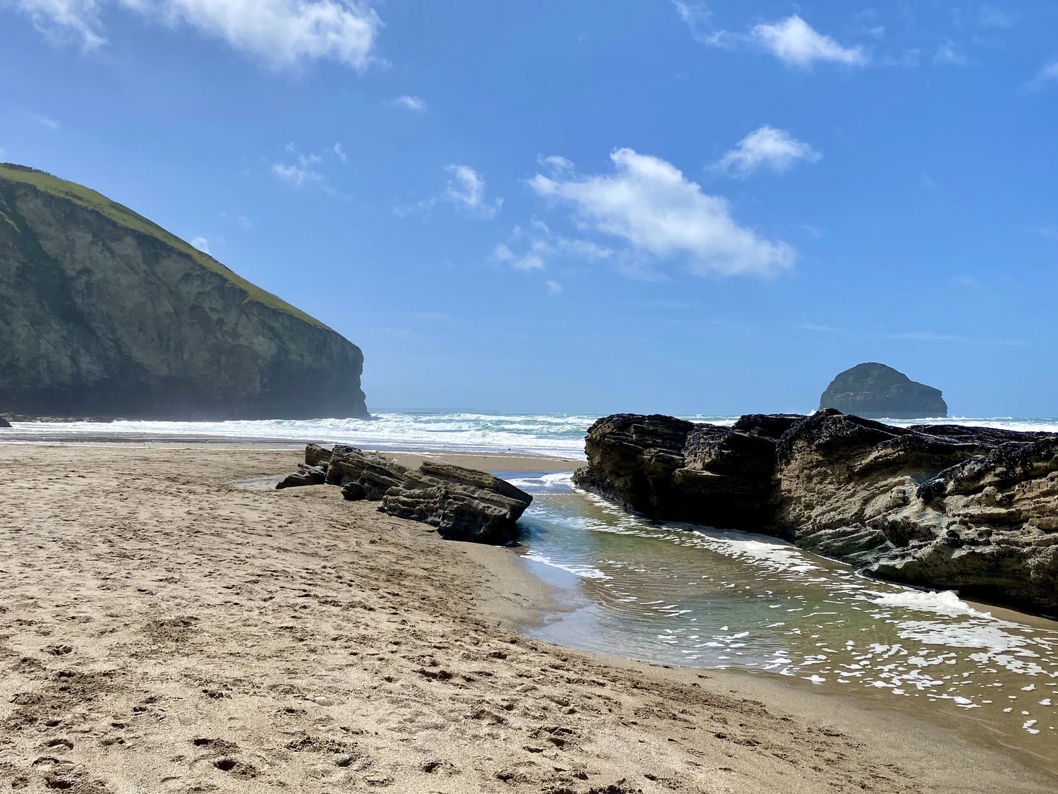 Trebarwith Strand — Pencuke Farm Holiday Cottages and Shepherd Huts