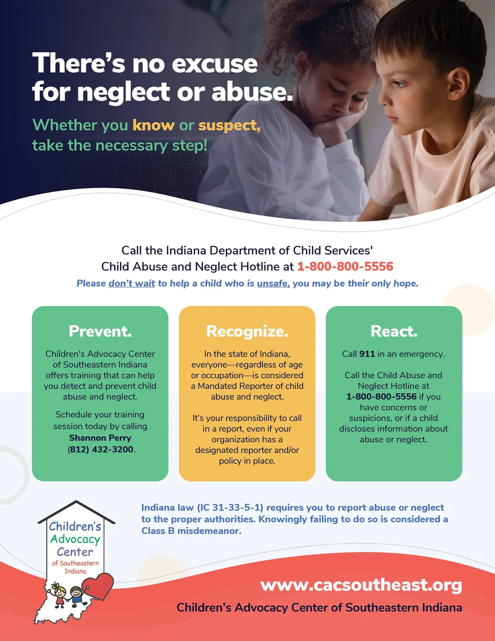 Mandated Reporter Training — CASA of Jefferson County, IN