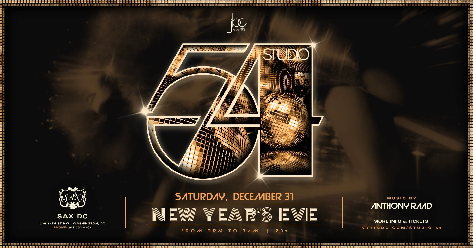 Studio 54 Invitation