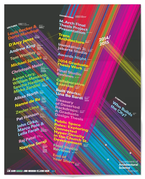 Toronto Metropolitan University Department of Architecture — Sali Tabacchi
