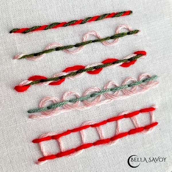 Backstitch Embroidery