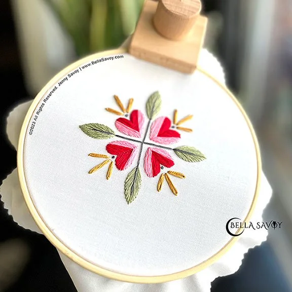 Simple Hand Embroidery Flowers | Best Flower Site