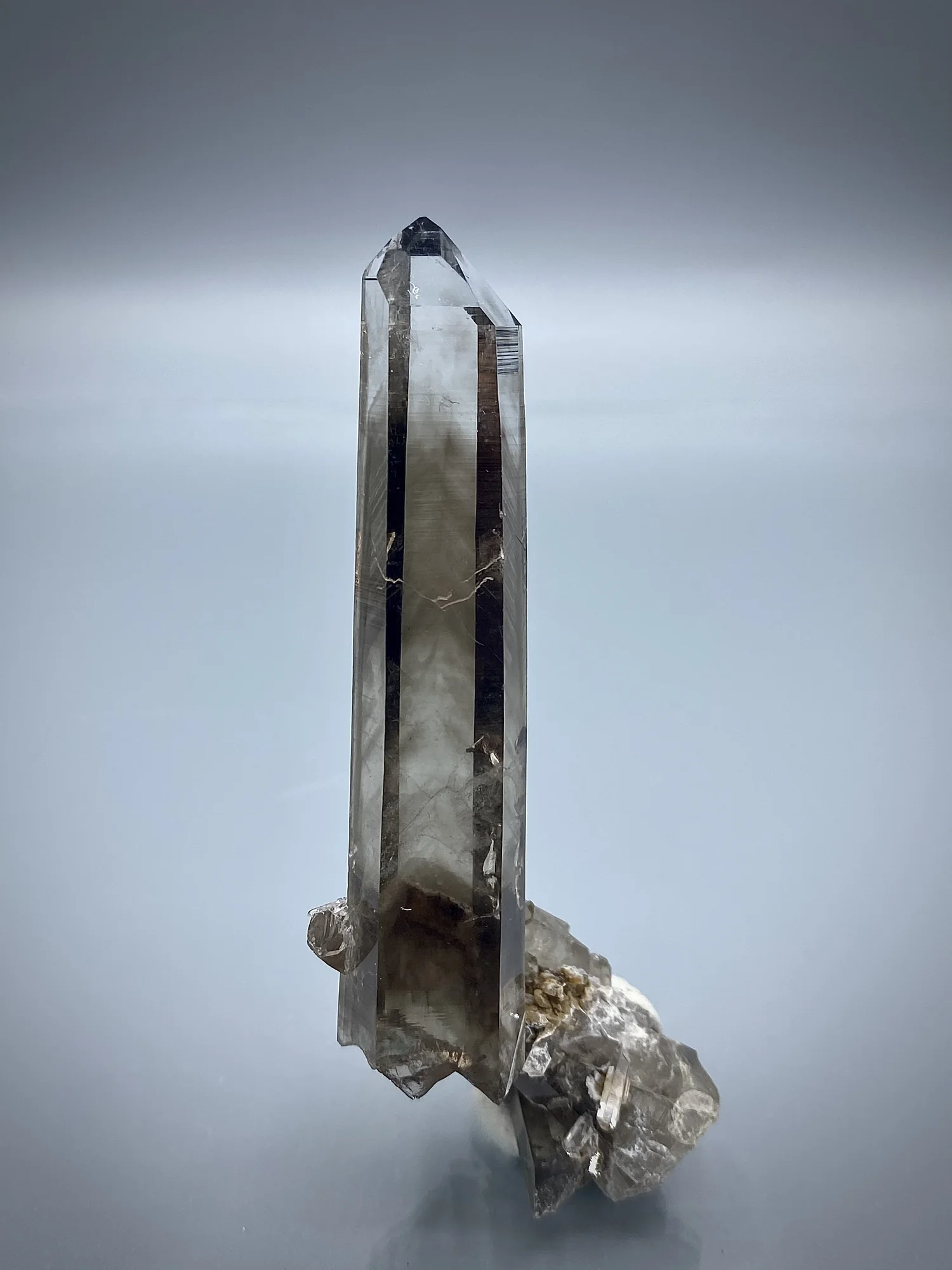 JB Gems and Minerals - Prase Quartz & Tremolite, Greece