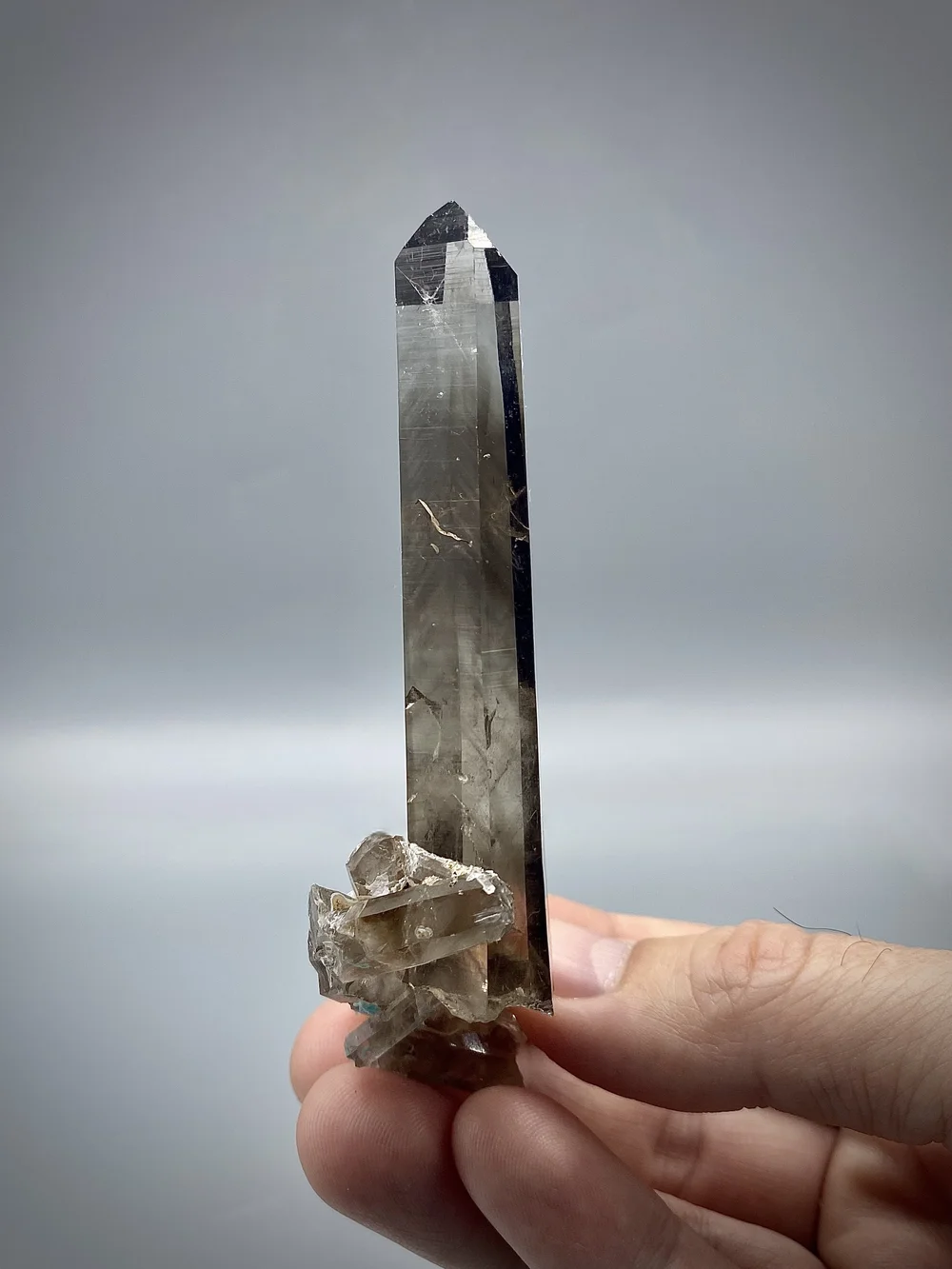 JB Gems and Minerals - Prase Quartz & Tremolite, Greece