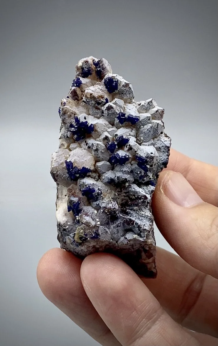 JB Gems and Minerals - Prase Quartz & Tremolite, Greece