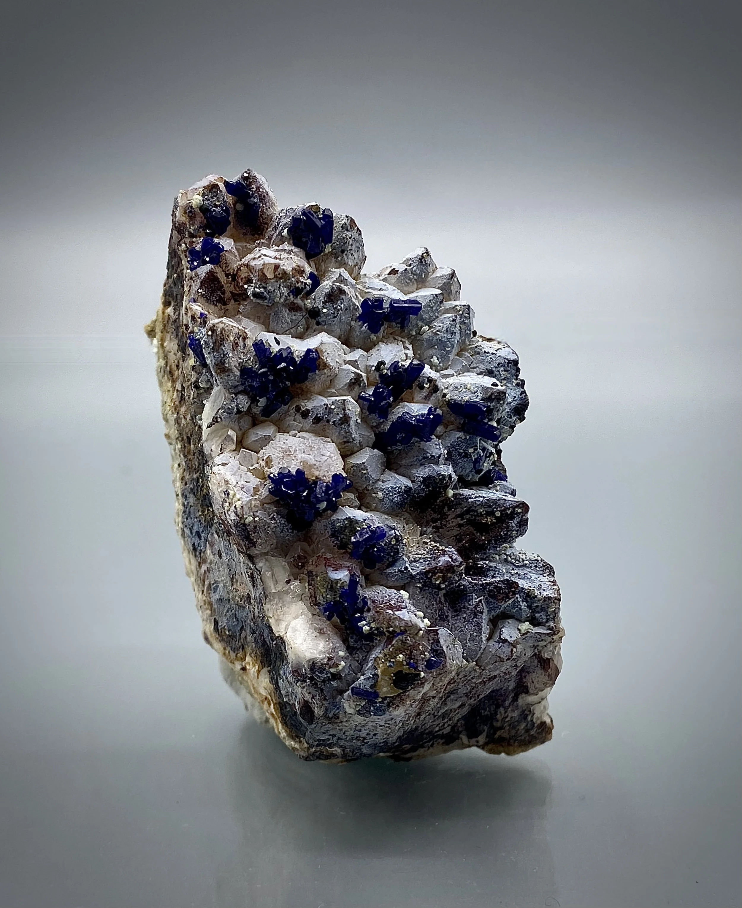 JB Gems and Minerals - Prase Quartz & Tremolite, Greece