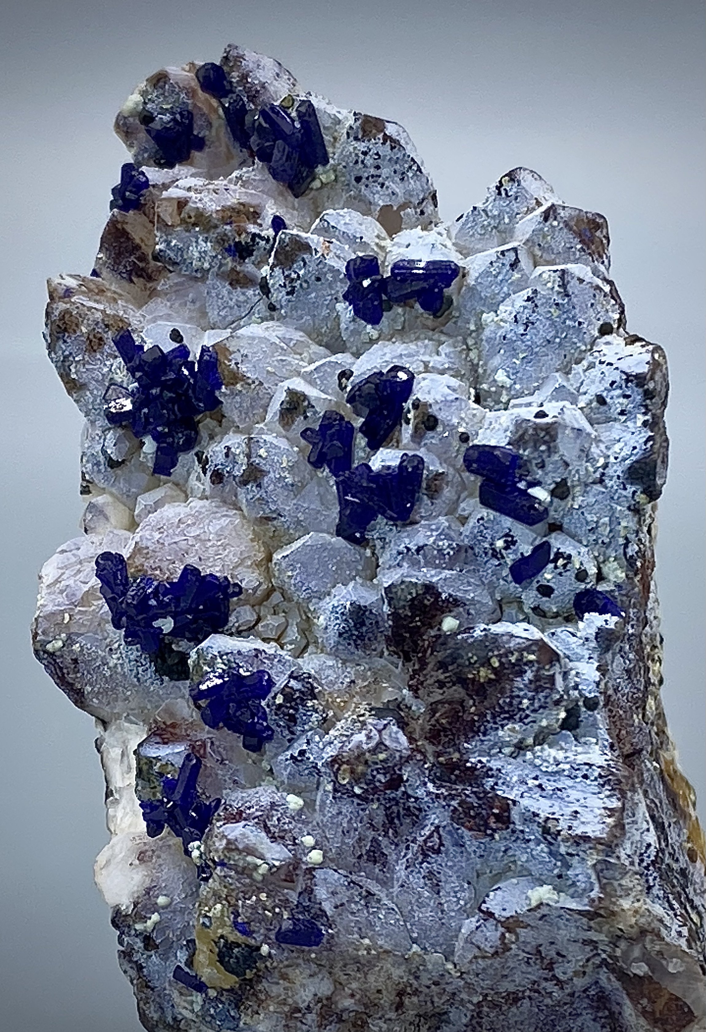 JB Gems and Minerals - Prase Quartz & Tremolite, Greece