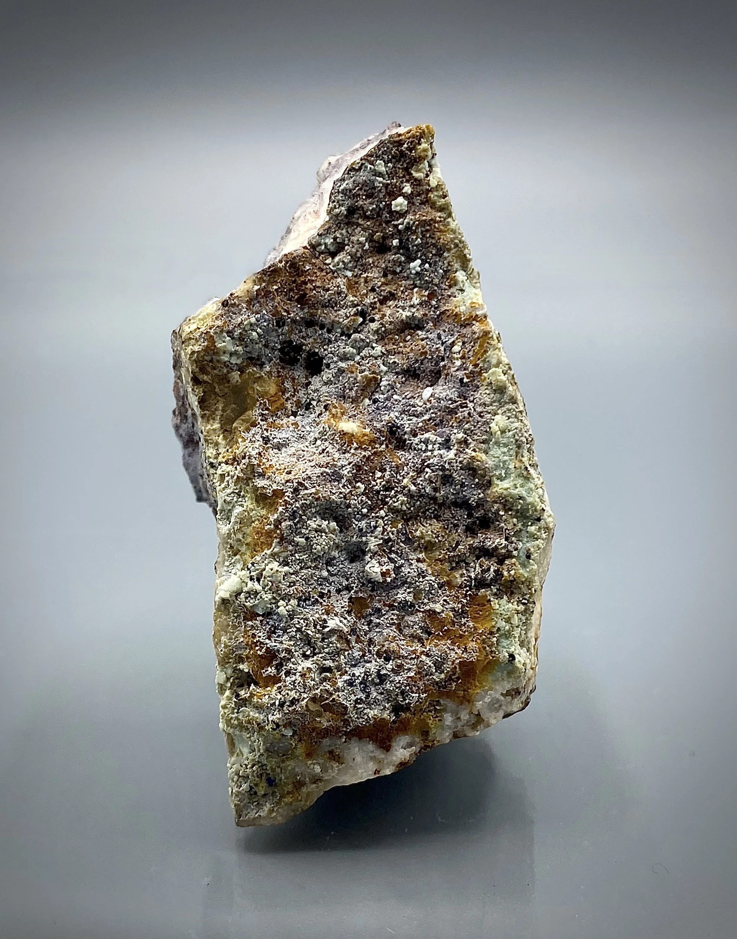 JB Gems and Minerals - Prase Quartz & Tremolite, Greece