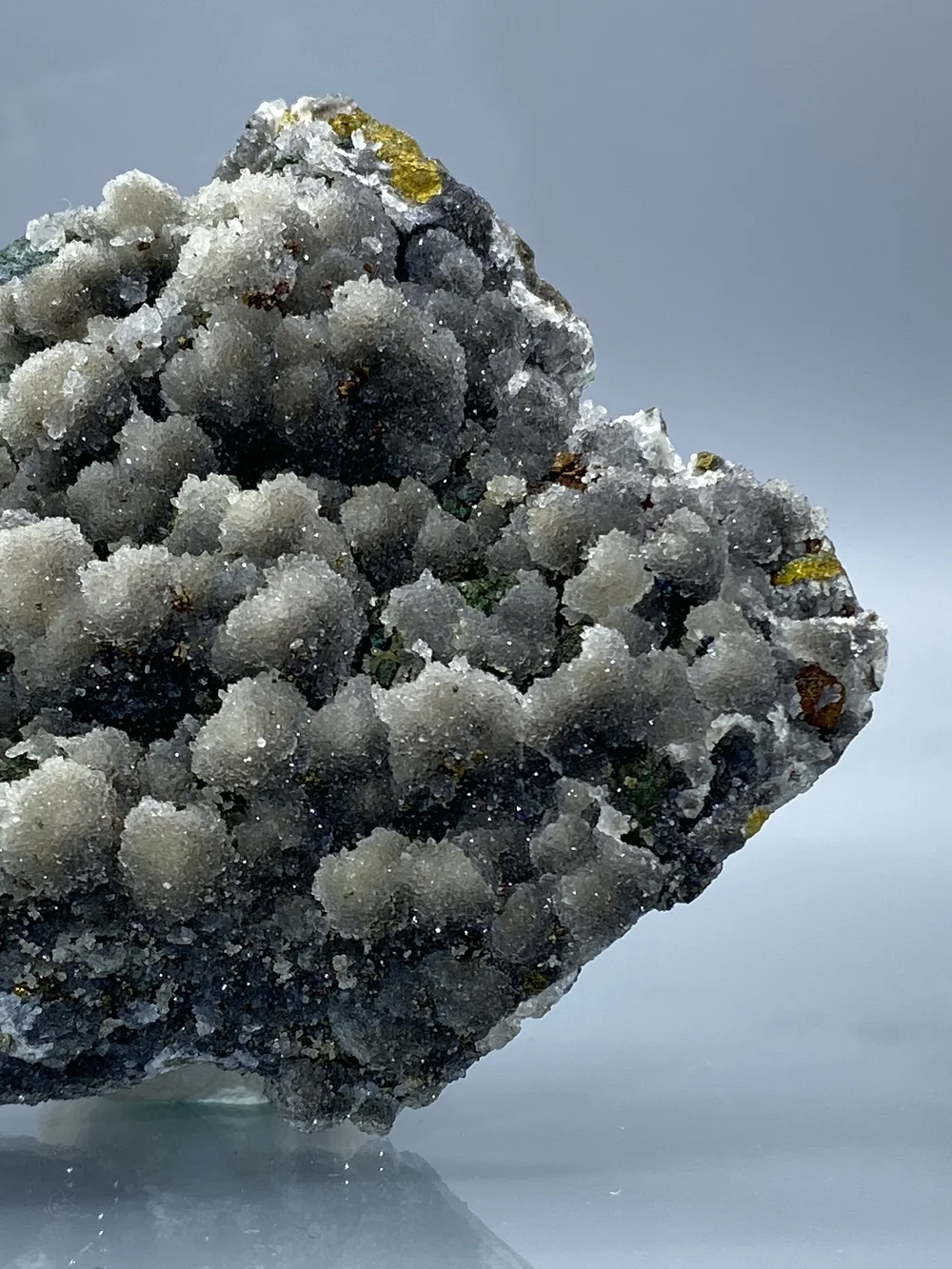 JB Gems and Minerals - Prase Quartz & Tremolite, Greece