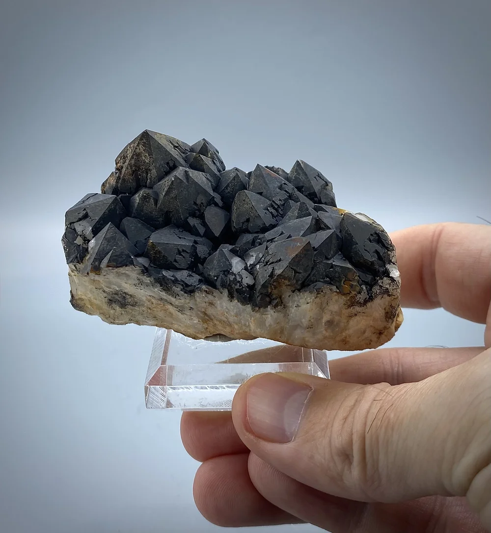 JB Gems and Minerals - Prase Quartz & Tremolite, Greece