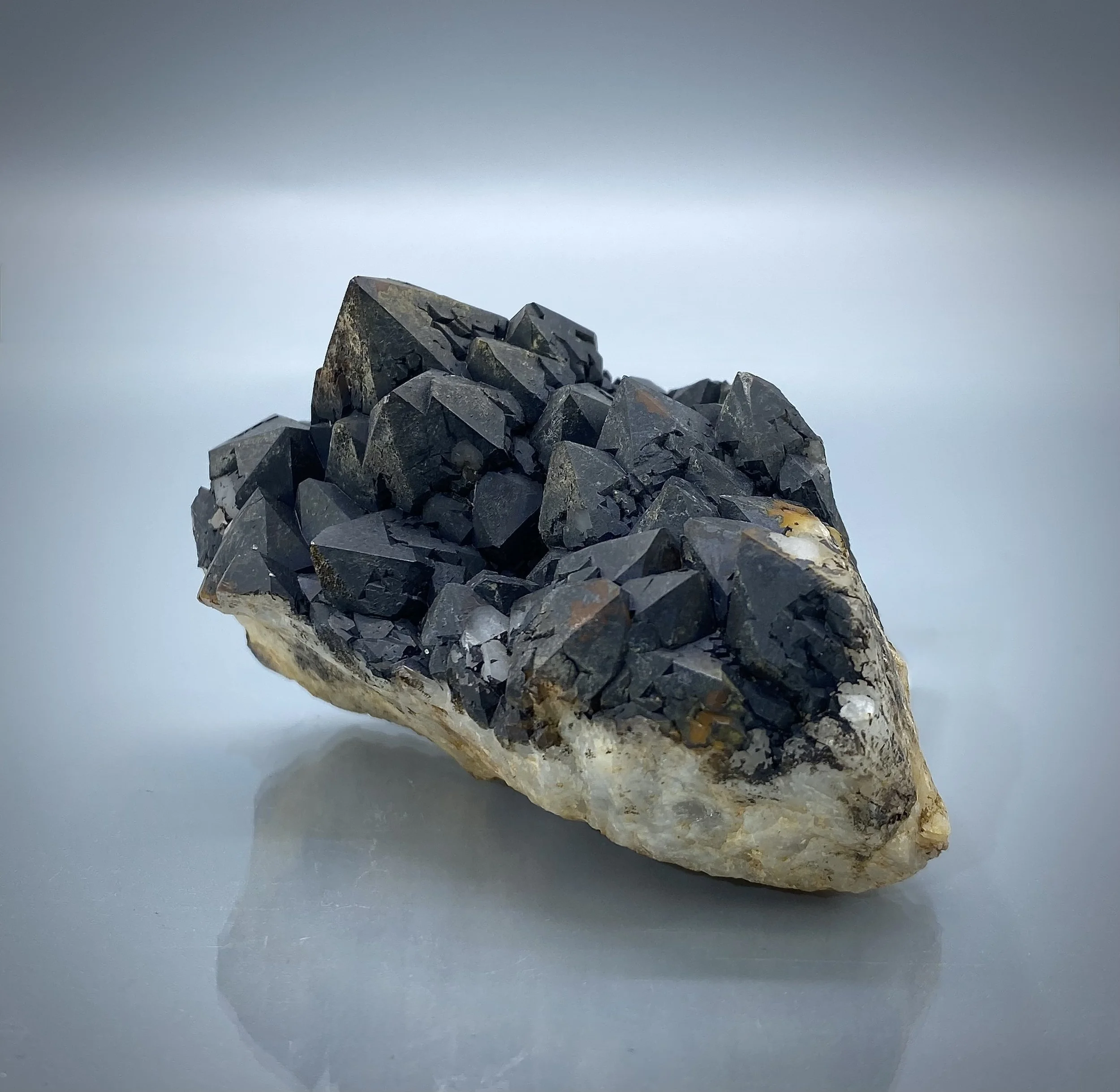 JB Gems and Minerals - Prase Quartz & Tremolite, Greece