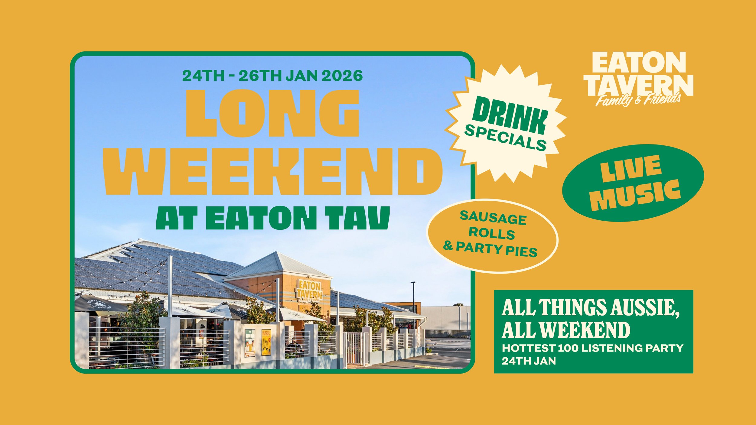 Whats On — Eaton Tavern