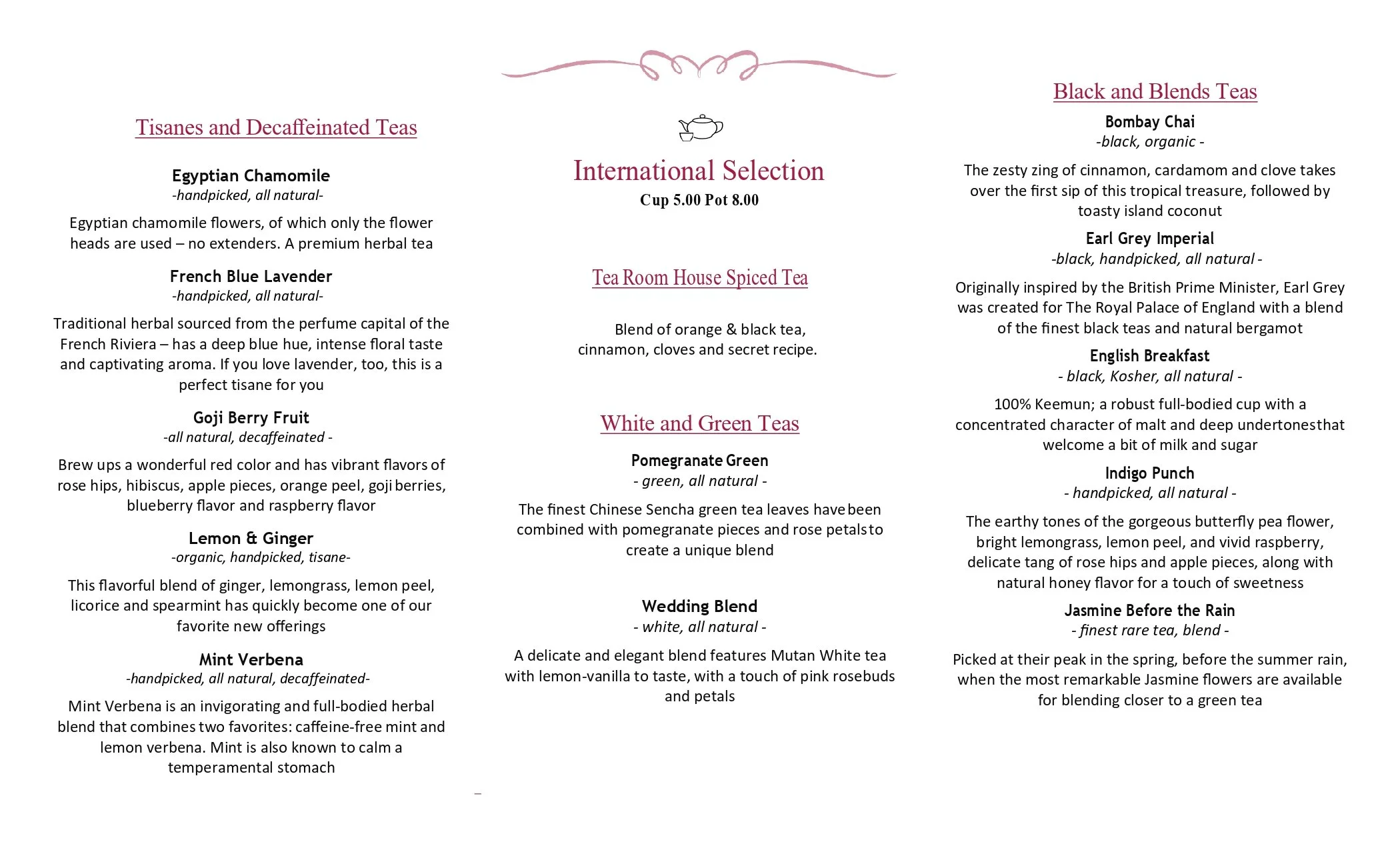 Tea | Tea Room Miami