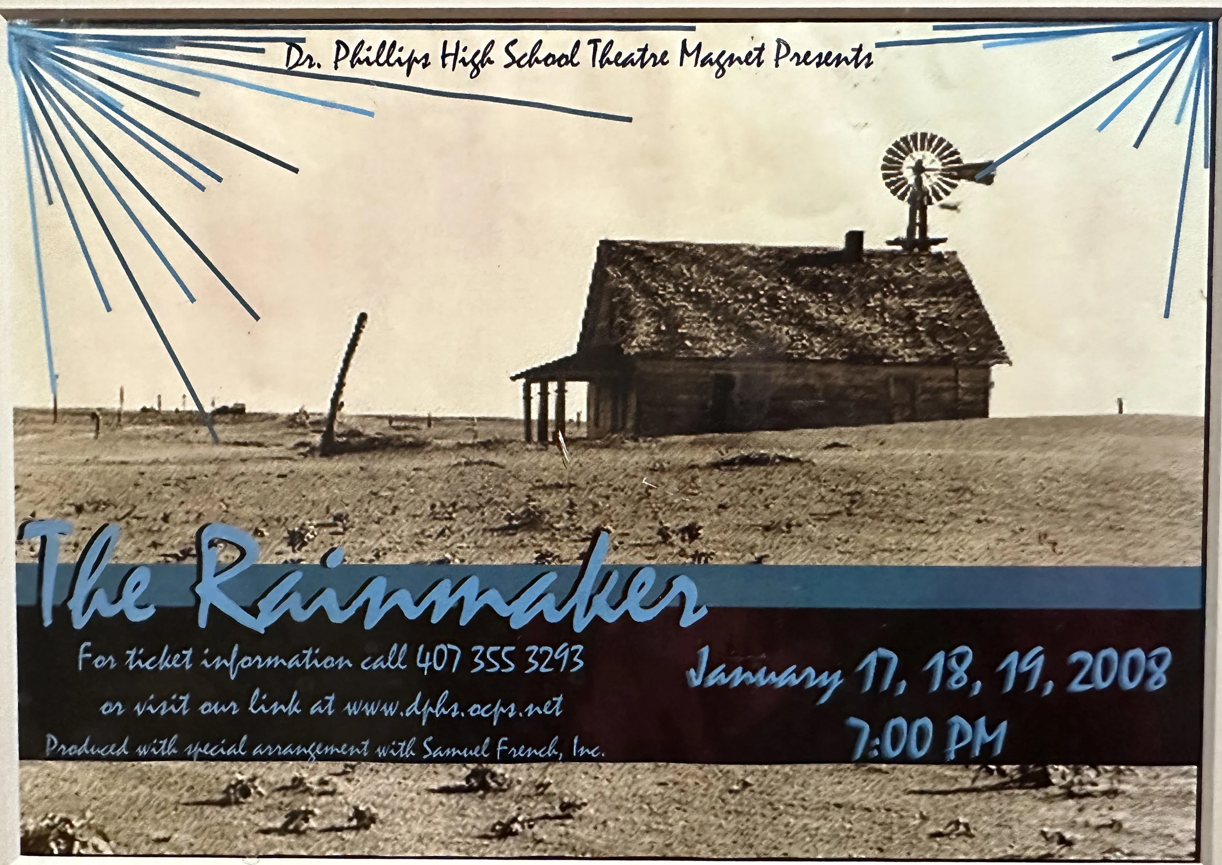 The Rainmaker — Dr. Phillips High School Theatre Magnet