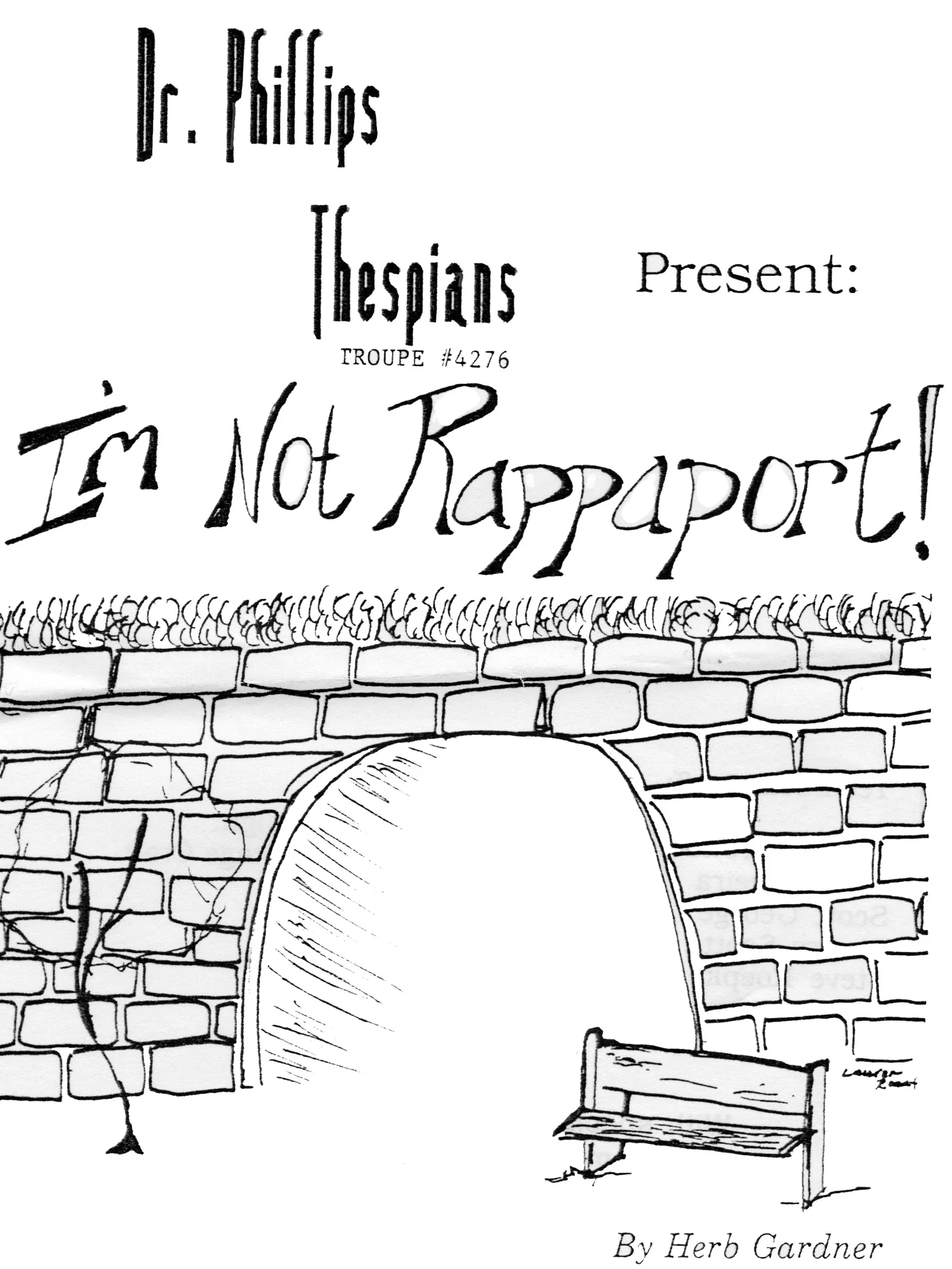 I'm Not Rappaport — Dr. Phillips High School Theatre Magnet