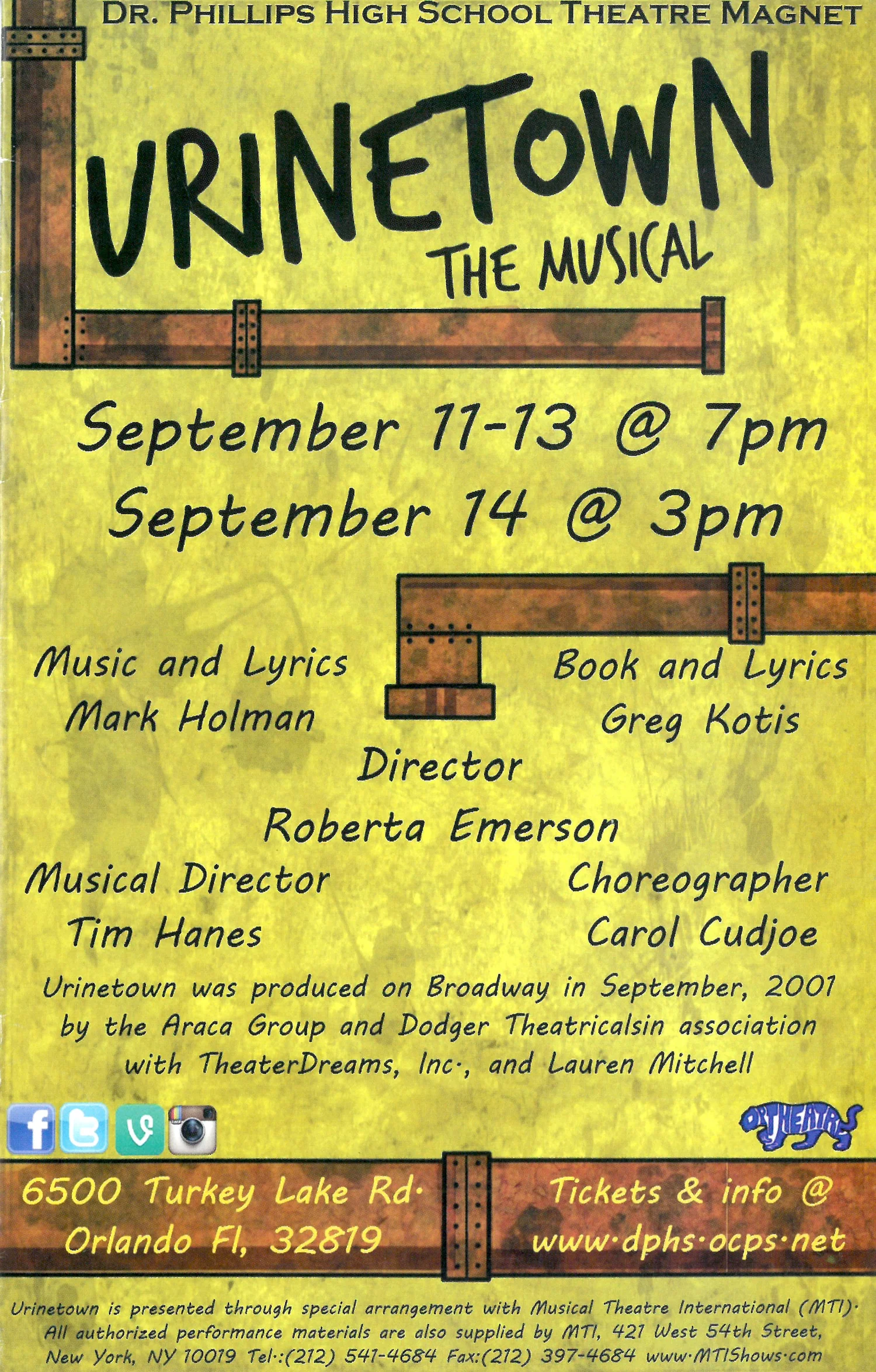 Gallery 1 — Dr. Phillips High School Theatre Magnet