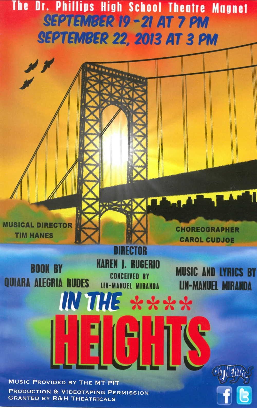 In The Heights — Dr. Phillips High School Theatre Magnet