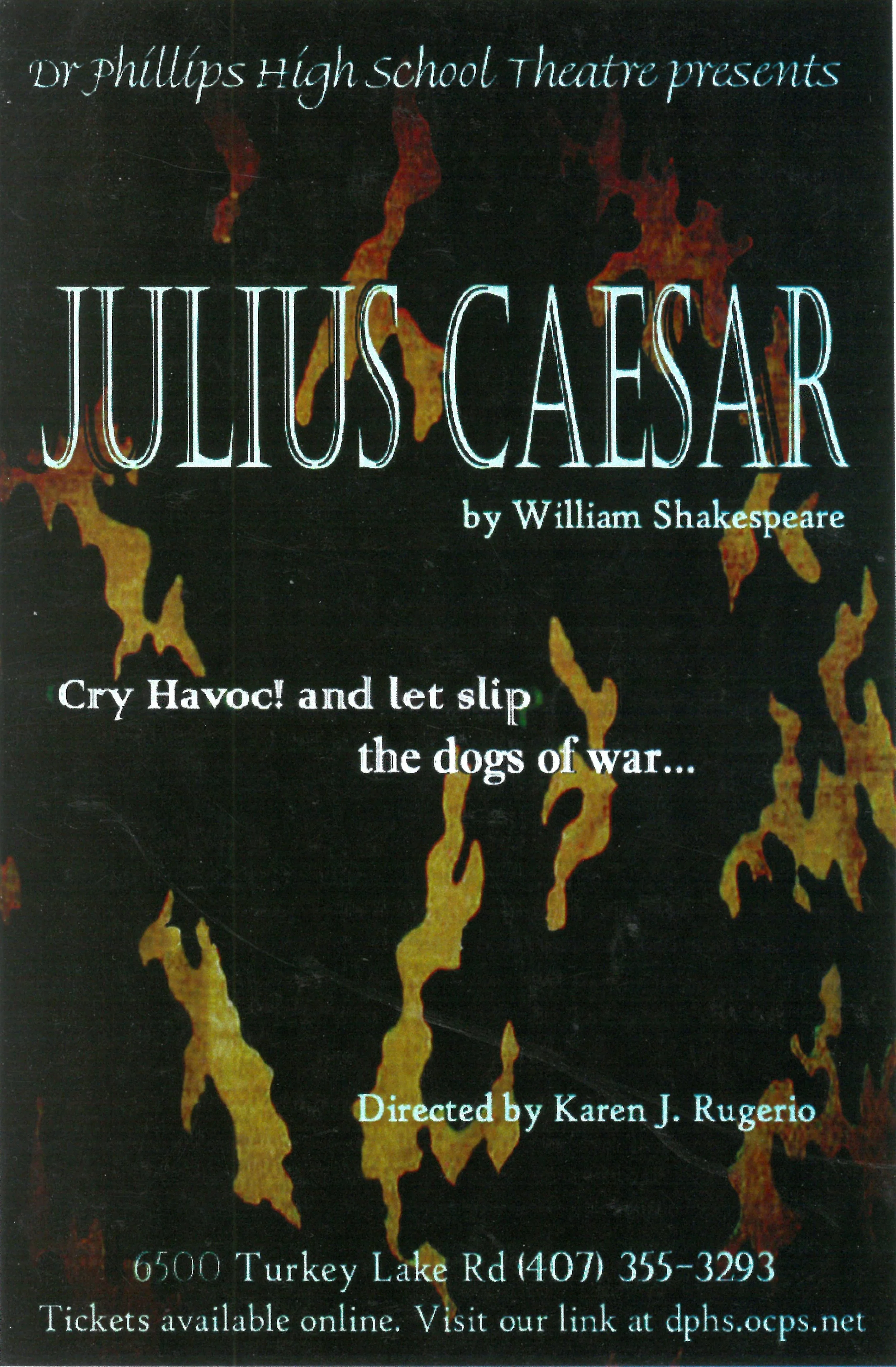 Julius Caesar — Dr. Phillips High School Theatre Magnet
