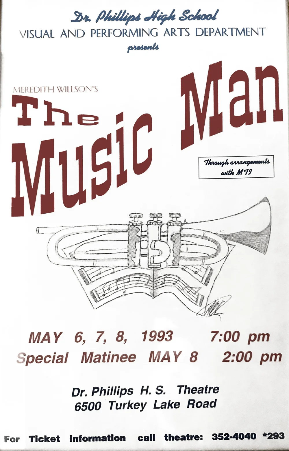 Music Man — Dr. Phillips High School Theatre Magnet