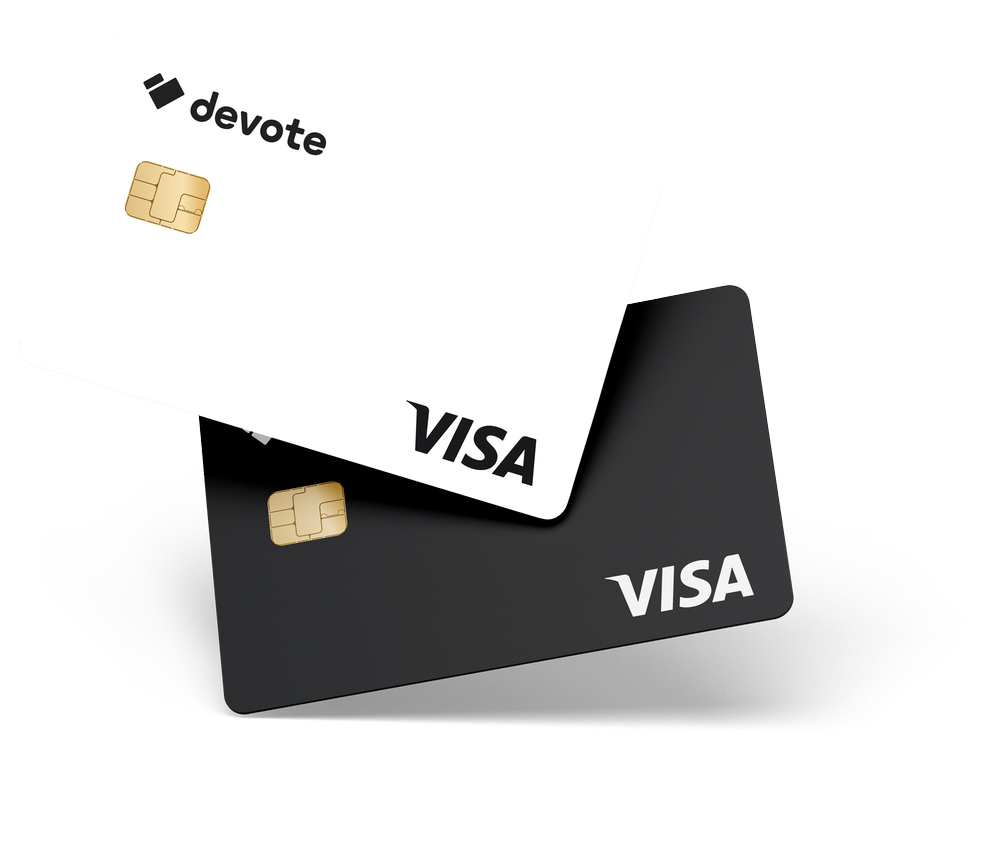 Devote Card — Devote - Nonprofit Financial Platform