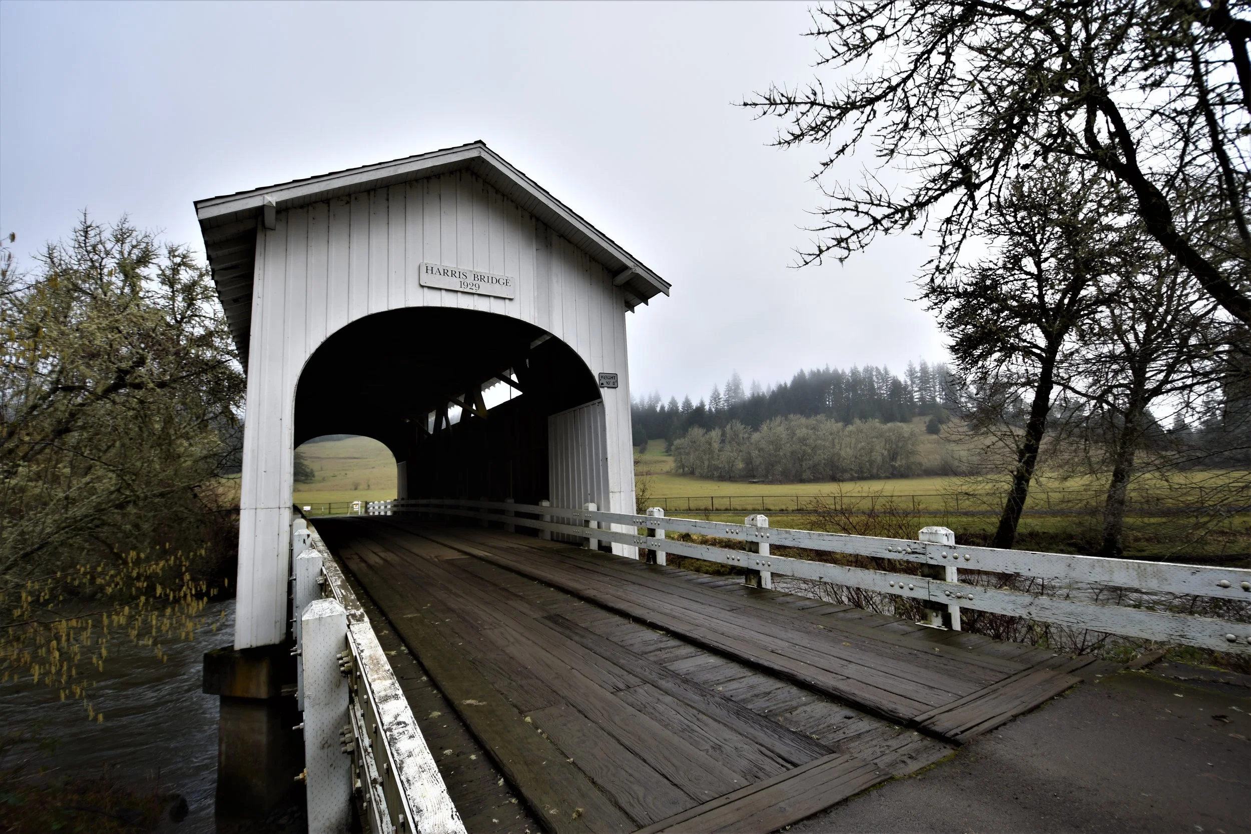 Harris Covered Bridge — Covered Bridges In Oregon