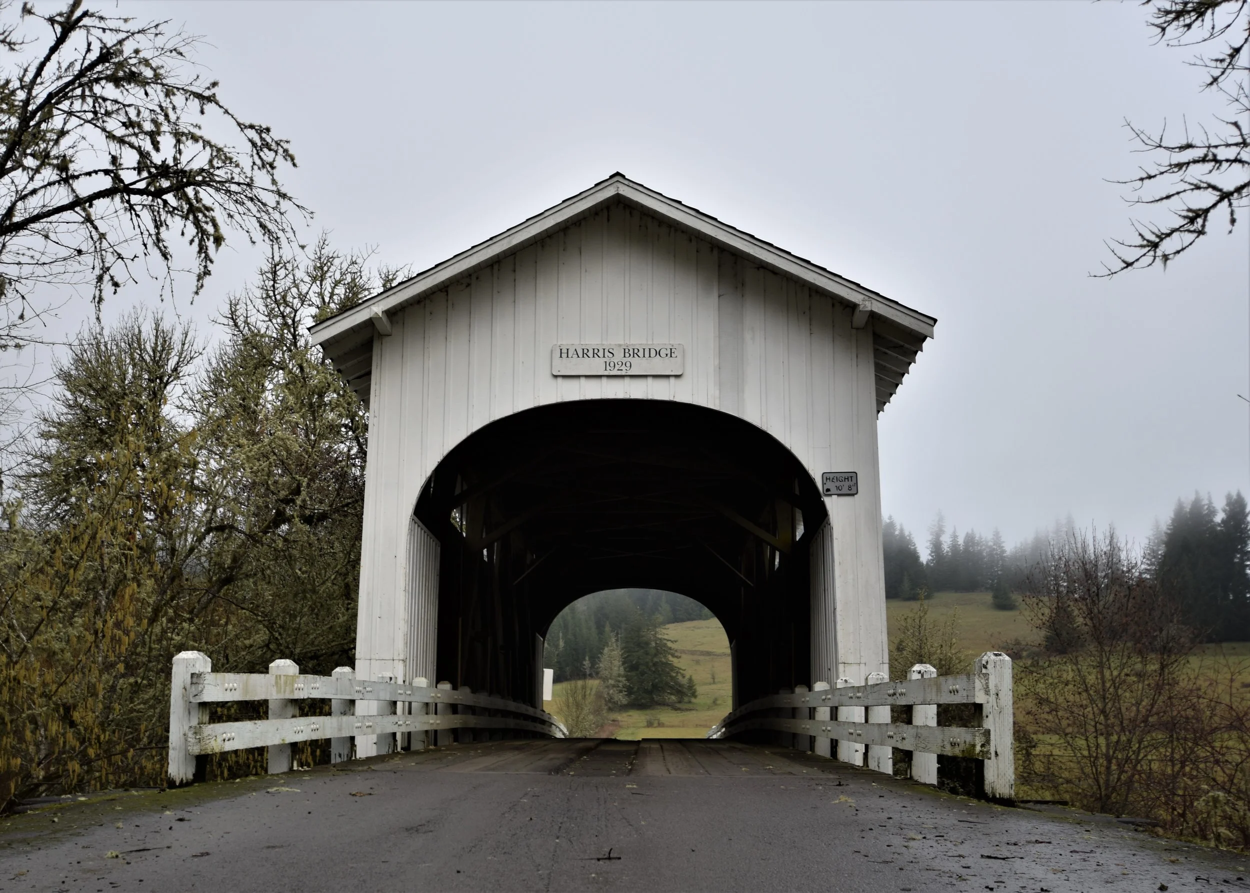 Harris Covered Bridge — Covered Bridges In Oregon