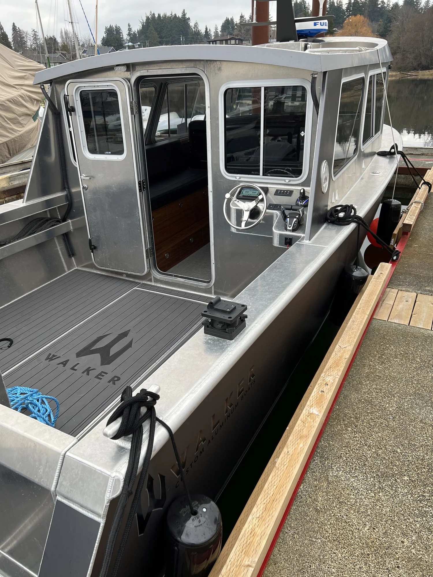 Walker Aluminum Boats - 29' Coastal Sport For Sale — Walker Aluminum Boats
