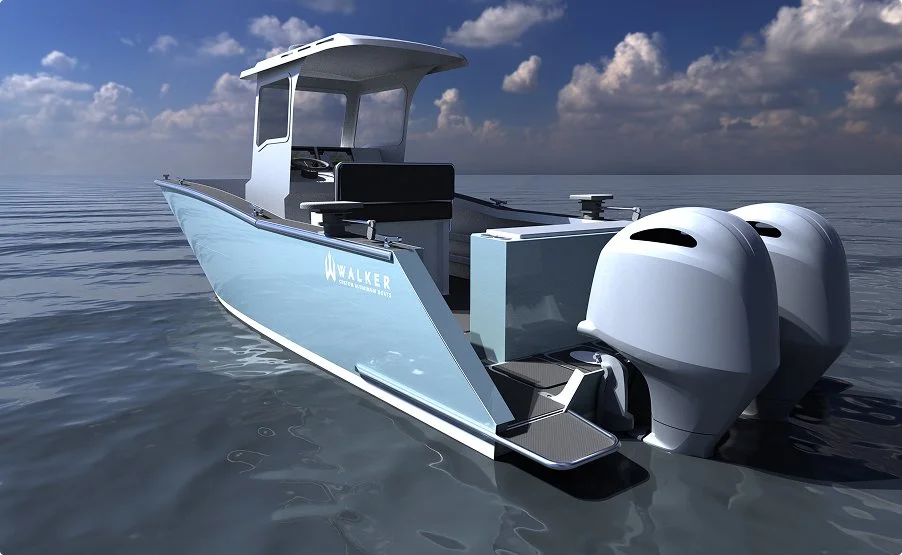 Center Console 23 — Walker Aluminum Boats