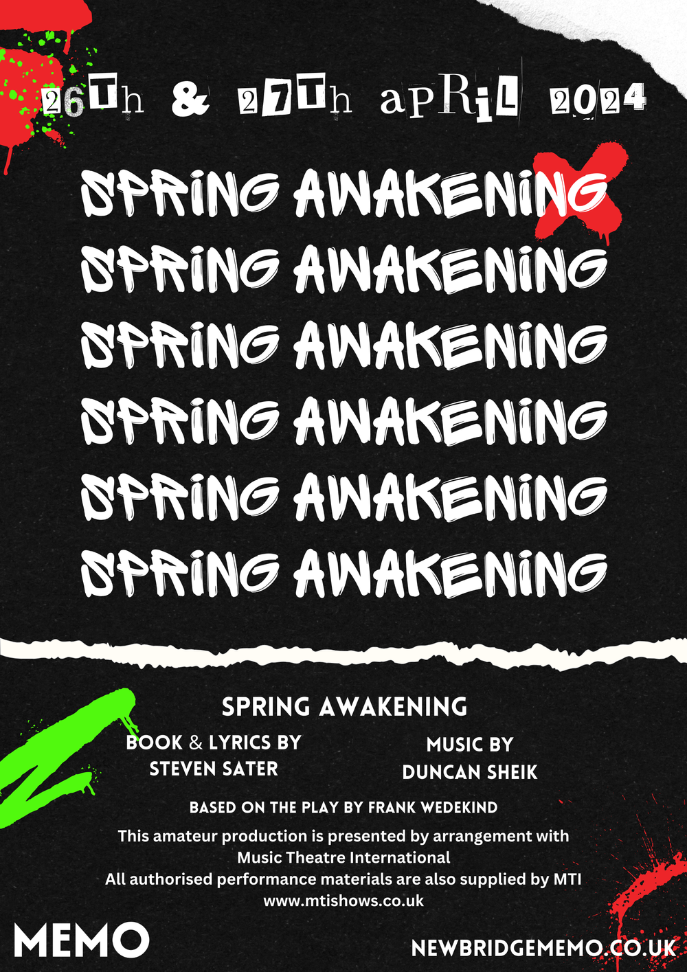 Spring Awakening — Newbridge Memo
