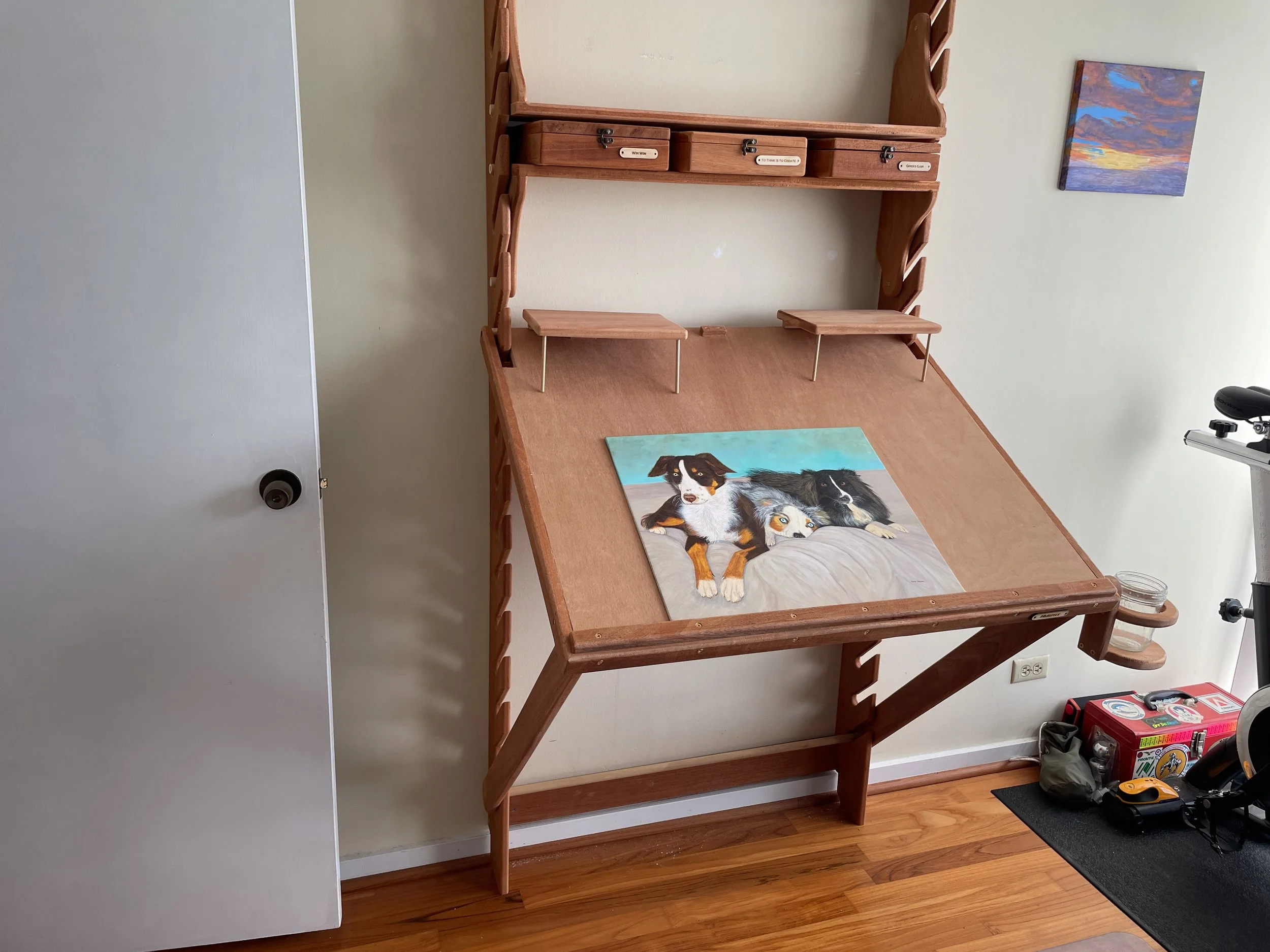 Murphy Art Desk — I am Evan Knight