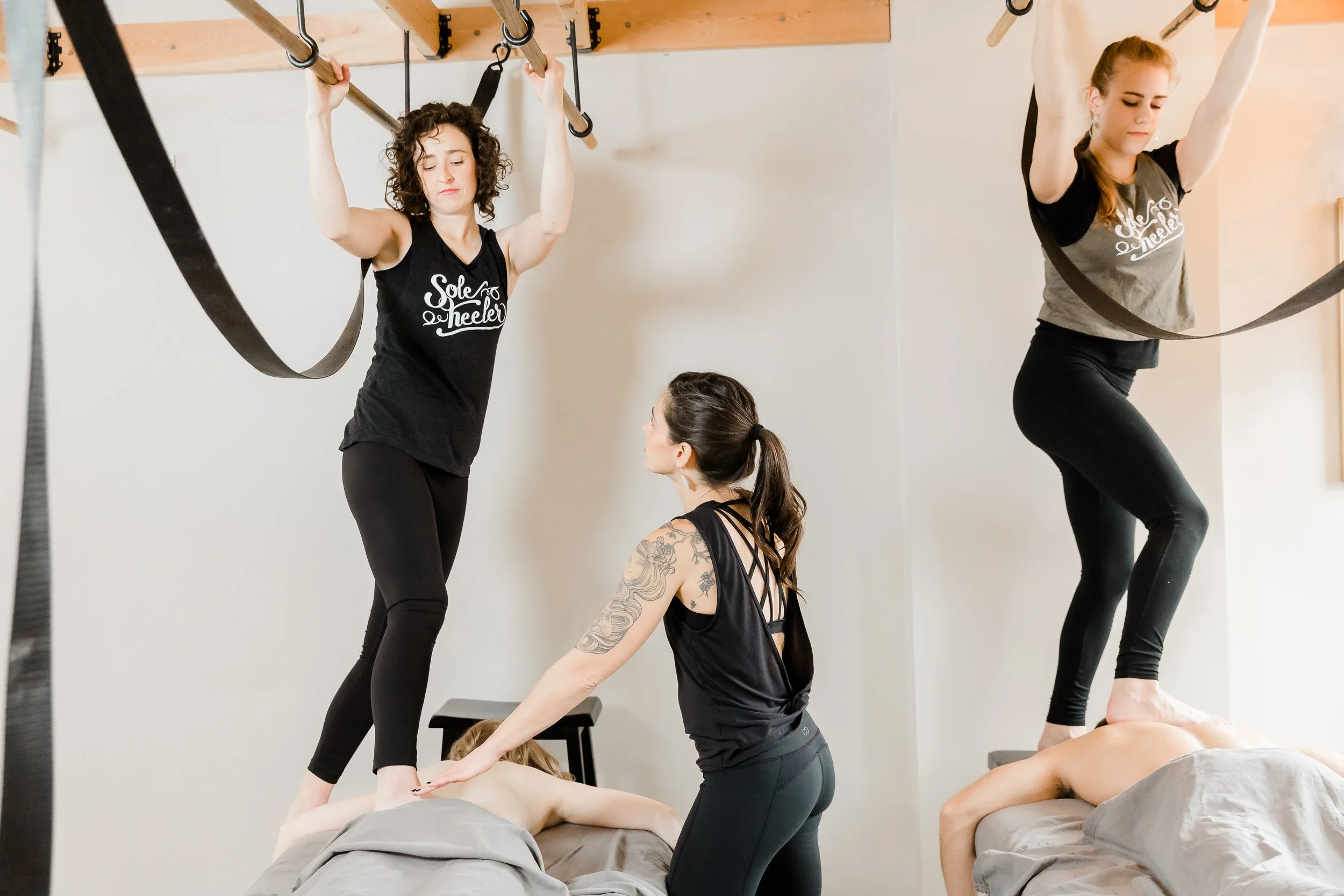 SoleMassage | Two-Strap Ashiatsu Training for Massage Therapists