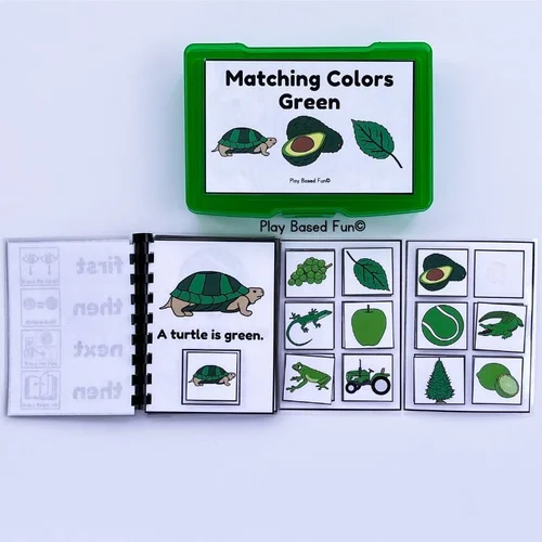 How to Prep Task Boxes for Special Education -Adapted Book Style — PLAY ...