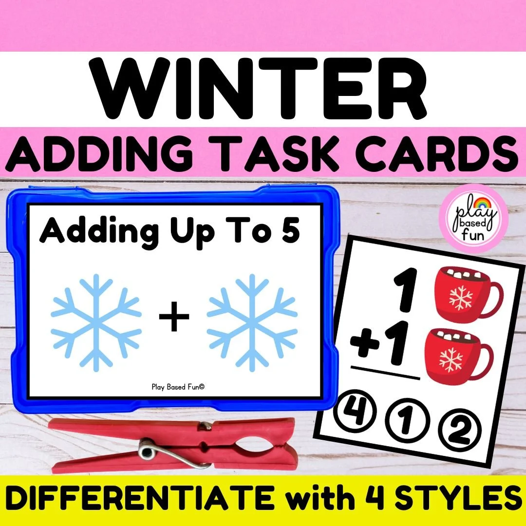 Printable winter activities for prek, kindergarten, ecse, autism and ...