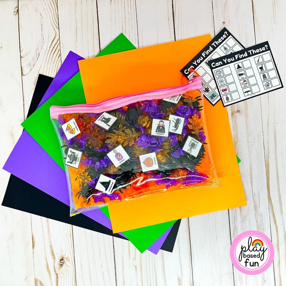 Mess Free Sensory Activities, Fall Sensory Bin Ideas (Flisat Table ...