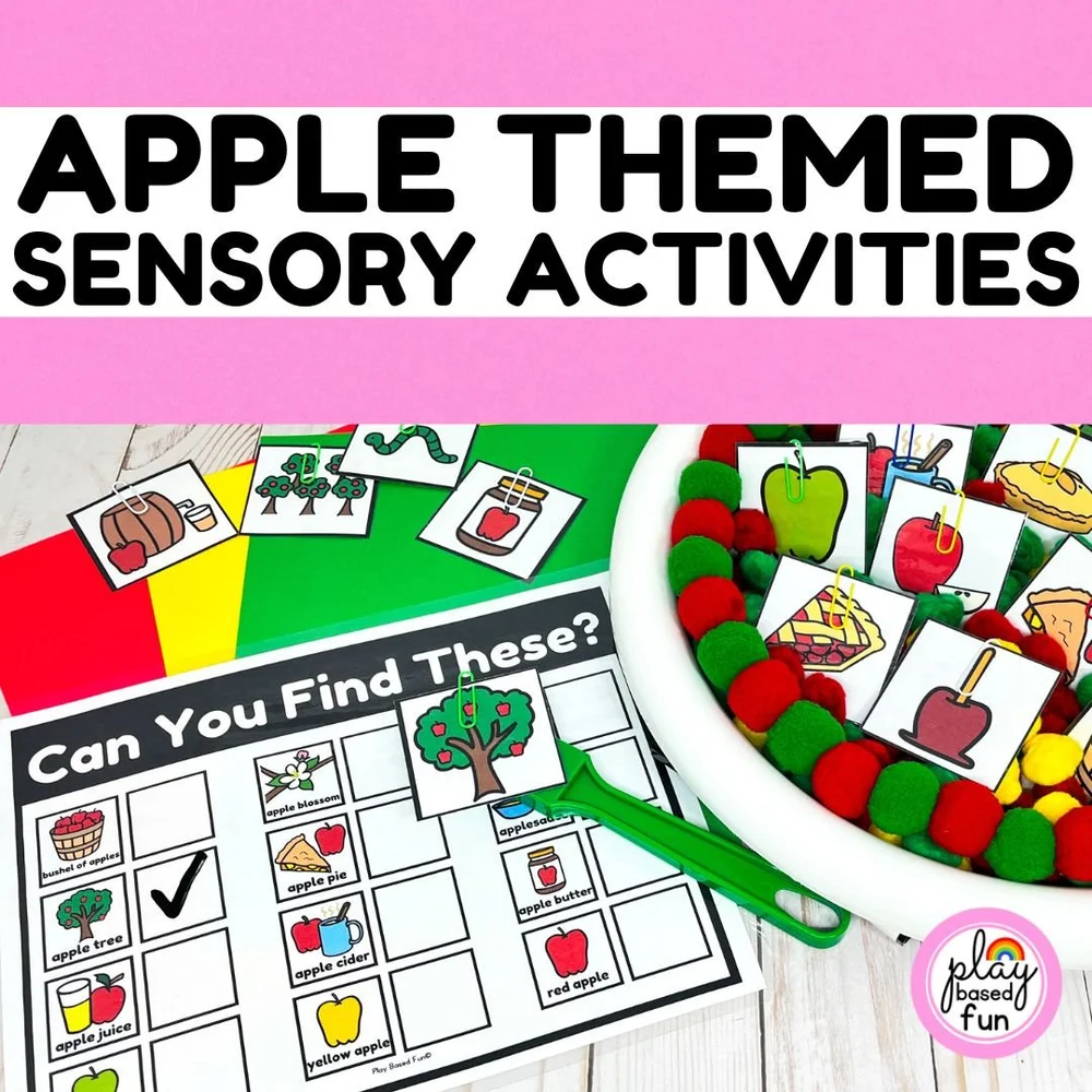 Mess Free Sensory Activities, Fall Sensory Bin Ideas (Flisat Table ...