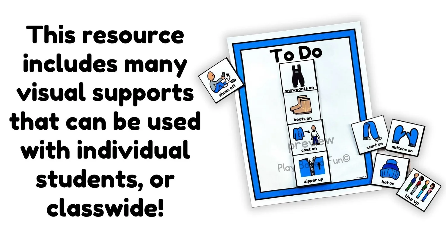 Posters, Visual Aids and Visual Schedules: Winter Recess Tools for ...