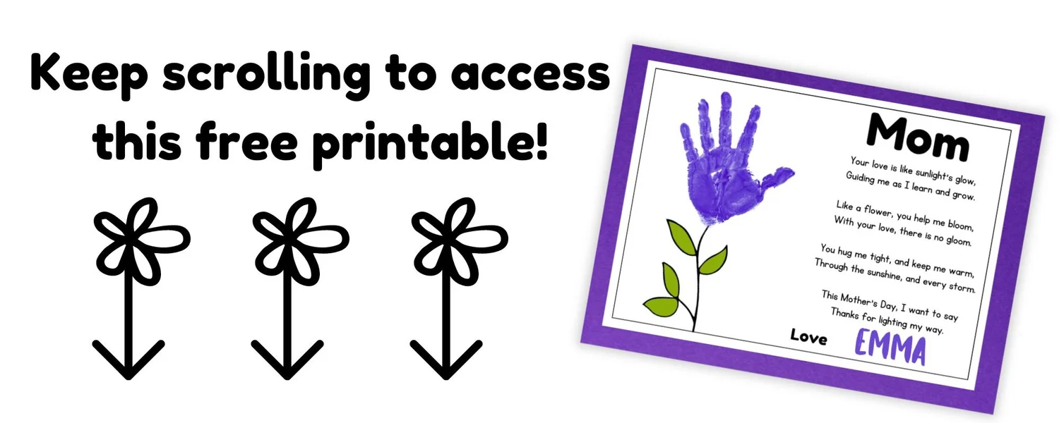 Mother's Day Activities for PreK, Kindergarten and Special Education ...