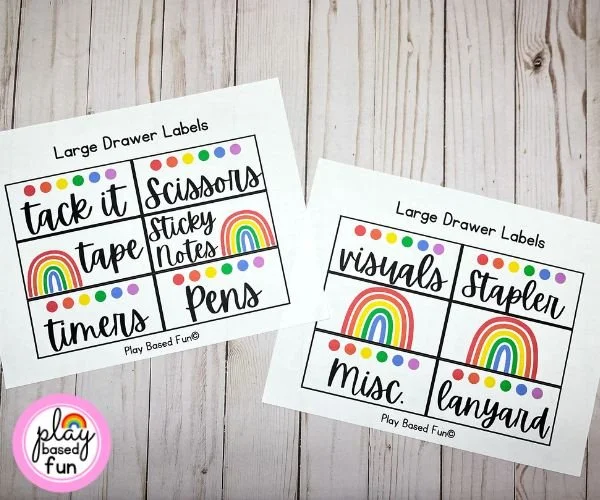 Free Teacher Toolbox Label Printables: Get Organized for Back to School ...