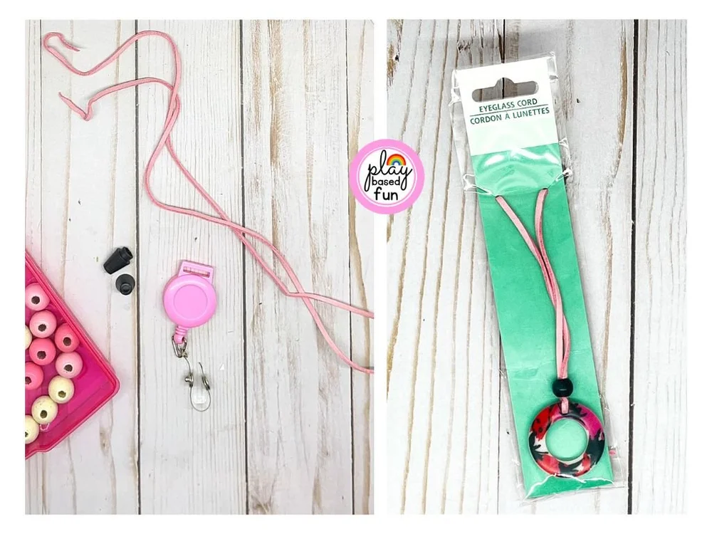 DIY Teacher Lanyard with Beads & Lanyard Visuals (Free) + Tabbed ...