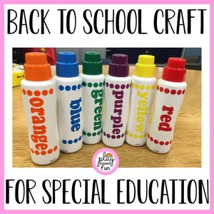 11 Back to School Activities for Special Education Classrooms — PLAY ...