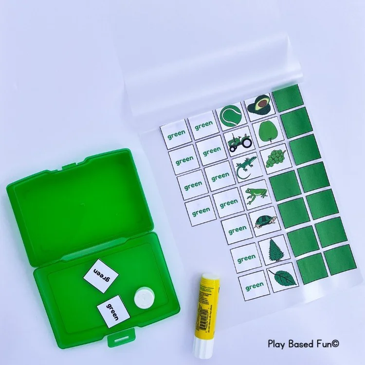 How to Prep Task Boxes for Special Education -Adapted Book Style — PLAY ...
