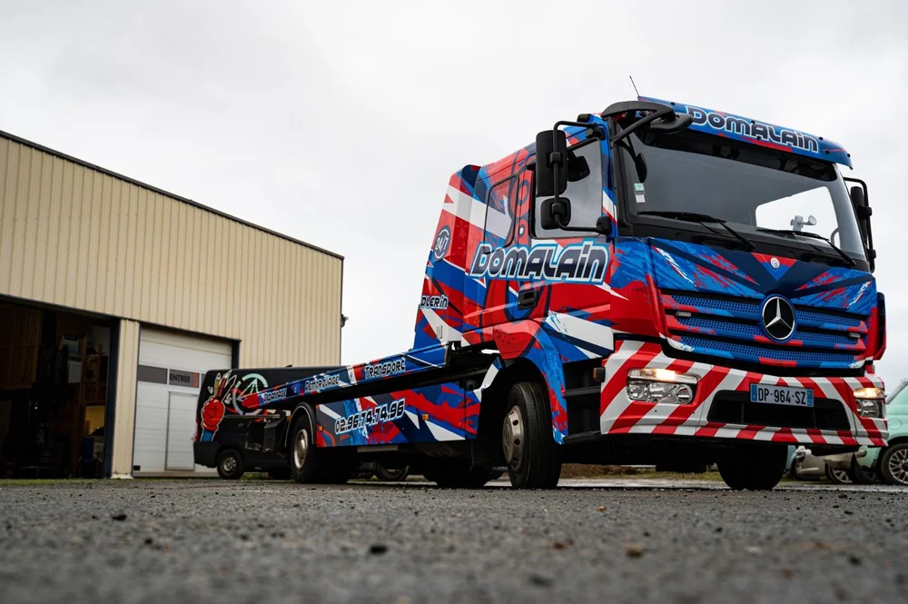 Covering – Dépanneuse | Domalain — ATM COMMUNICATION