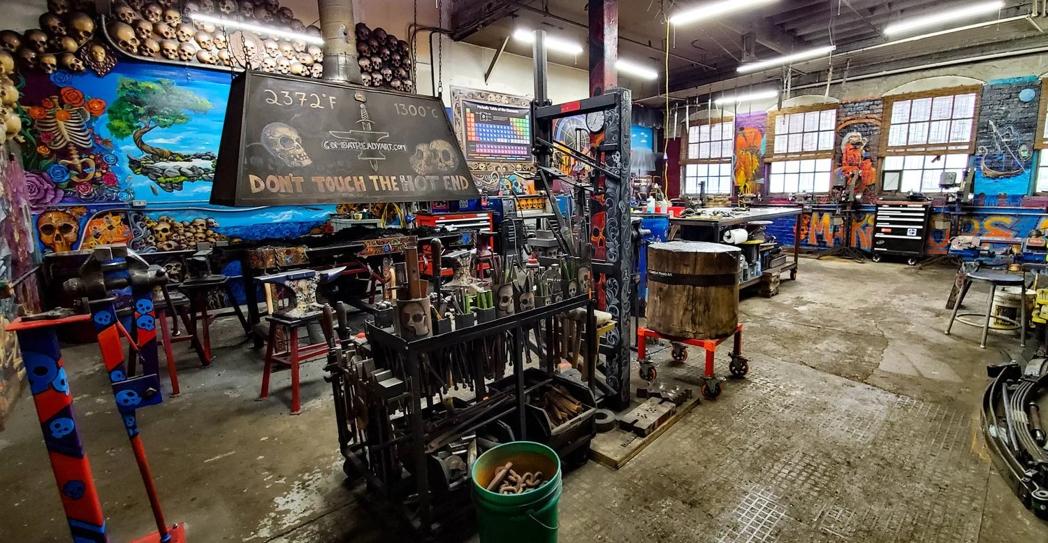 Blacksmithing, Knifemaking, Welding, and Metalwork Classes — COMBAT READY ART