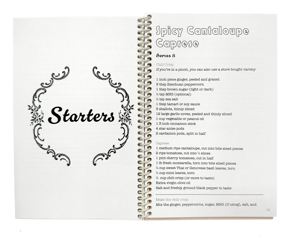 Cookbook — Fancy Feast Supper Club