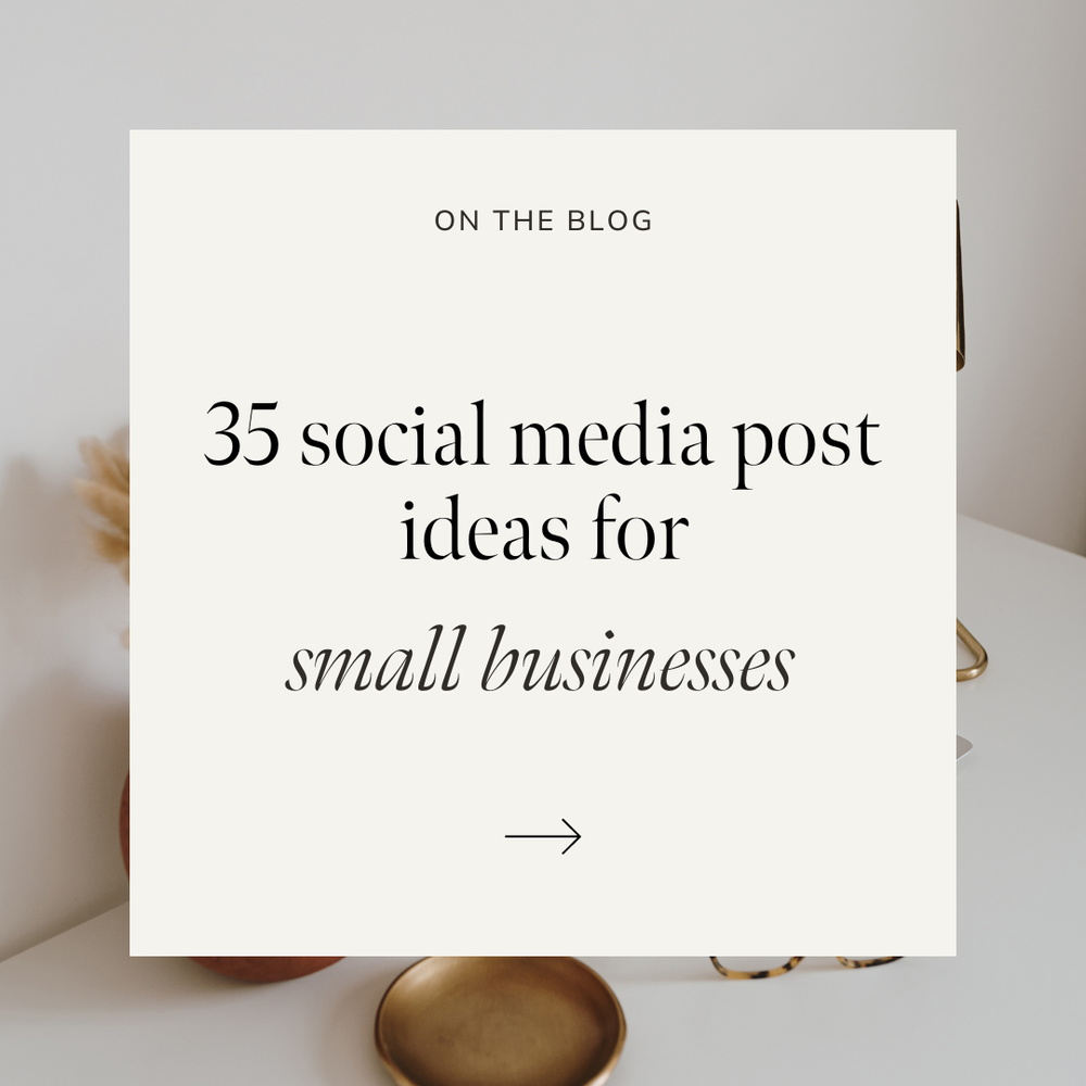35 Social Media Post Ideas For Small Businesses — SUPERFECTA MANAGEMENT