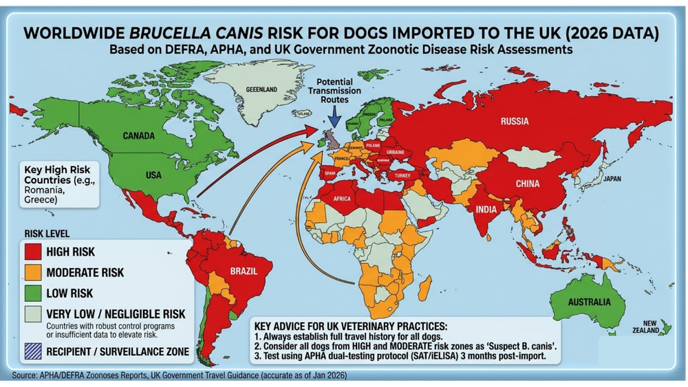 Imported & Travelled Dogs: Brucellosis & Disease Screening — Real Vets