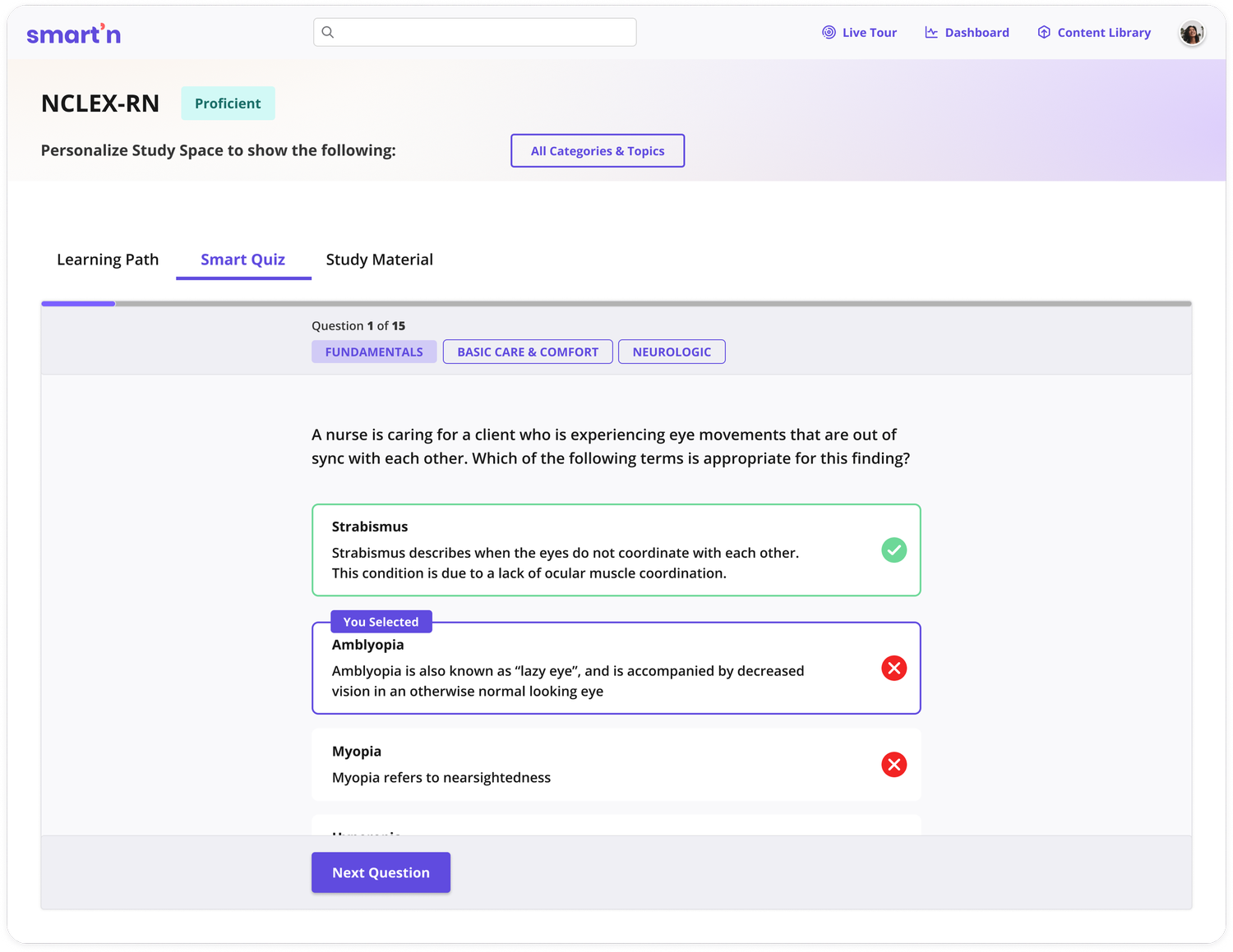 NextGen NCLEX® Support — smart'n - NextGen Learning Support for Nurses